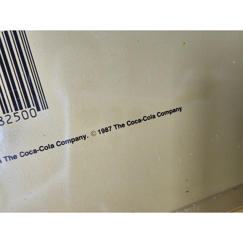 Vintage 1987 Coca-cola Sea Captain Tray 50th Anniversary Tin Tray Decor ...