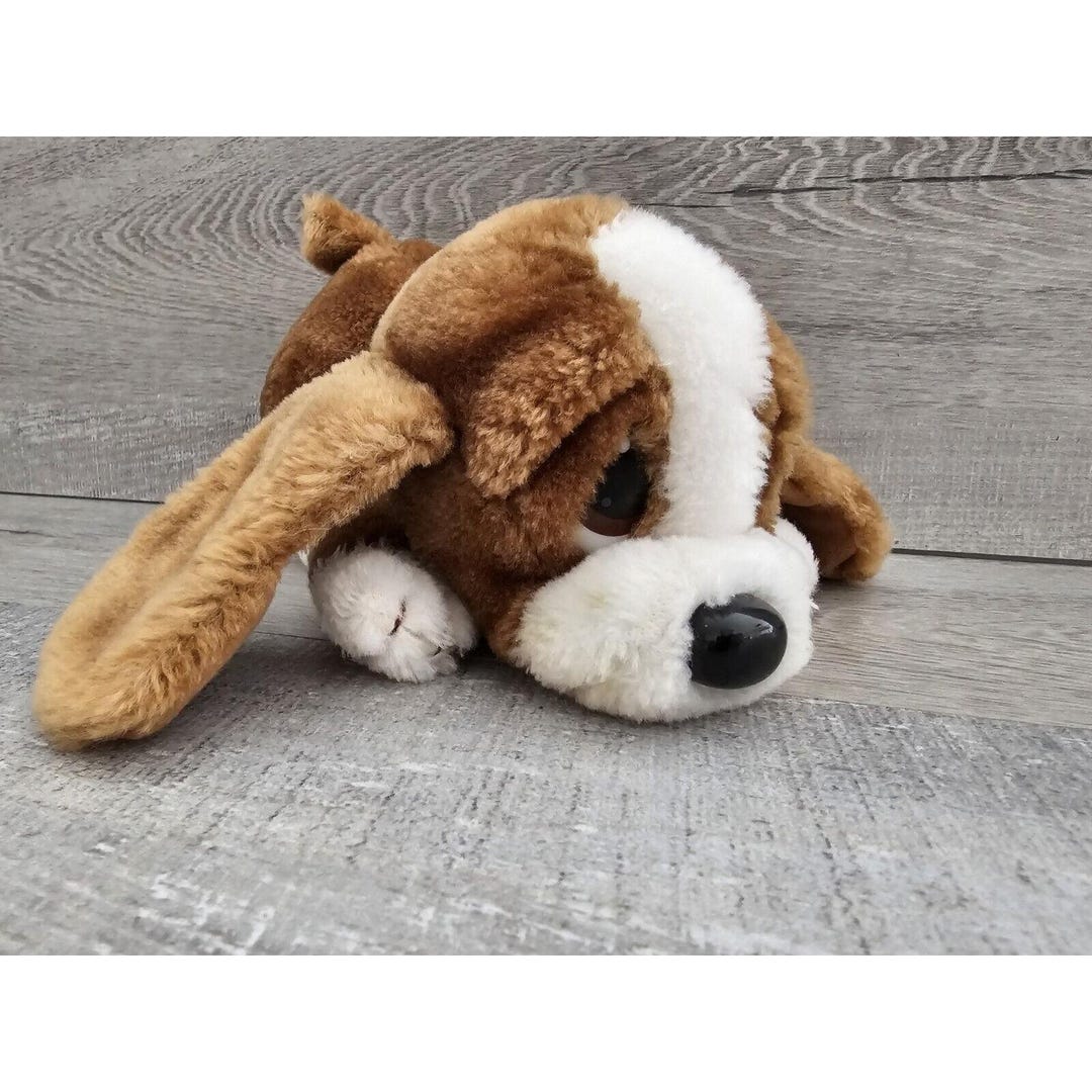 Vintage Applause Sad Sam Baby 6 Basset Hound Dog Plush Stuffed Animal ...