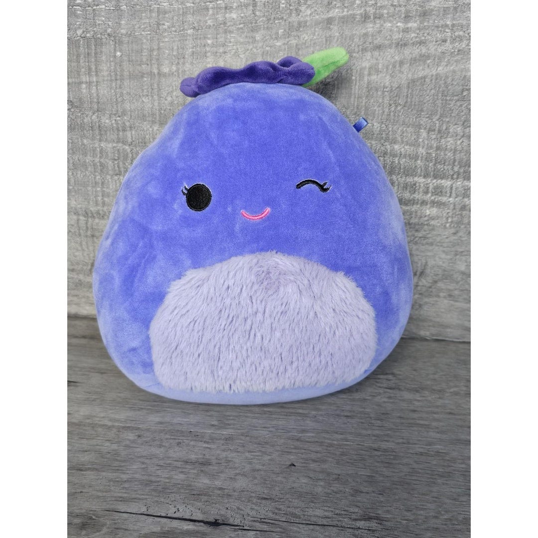 Squishmallow BLUBY Bluberry Fruit Plush Stuffed Animal Toy 8" - Etsy