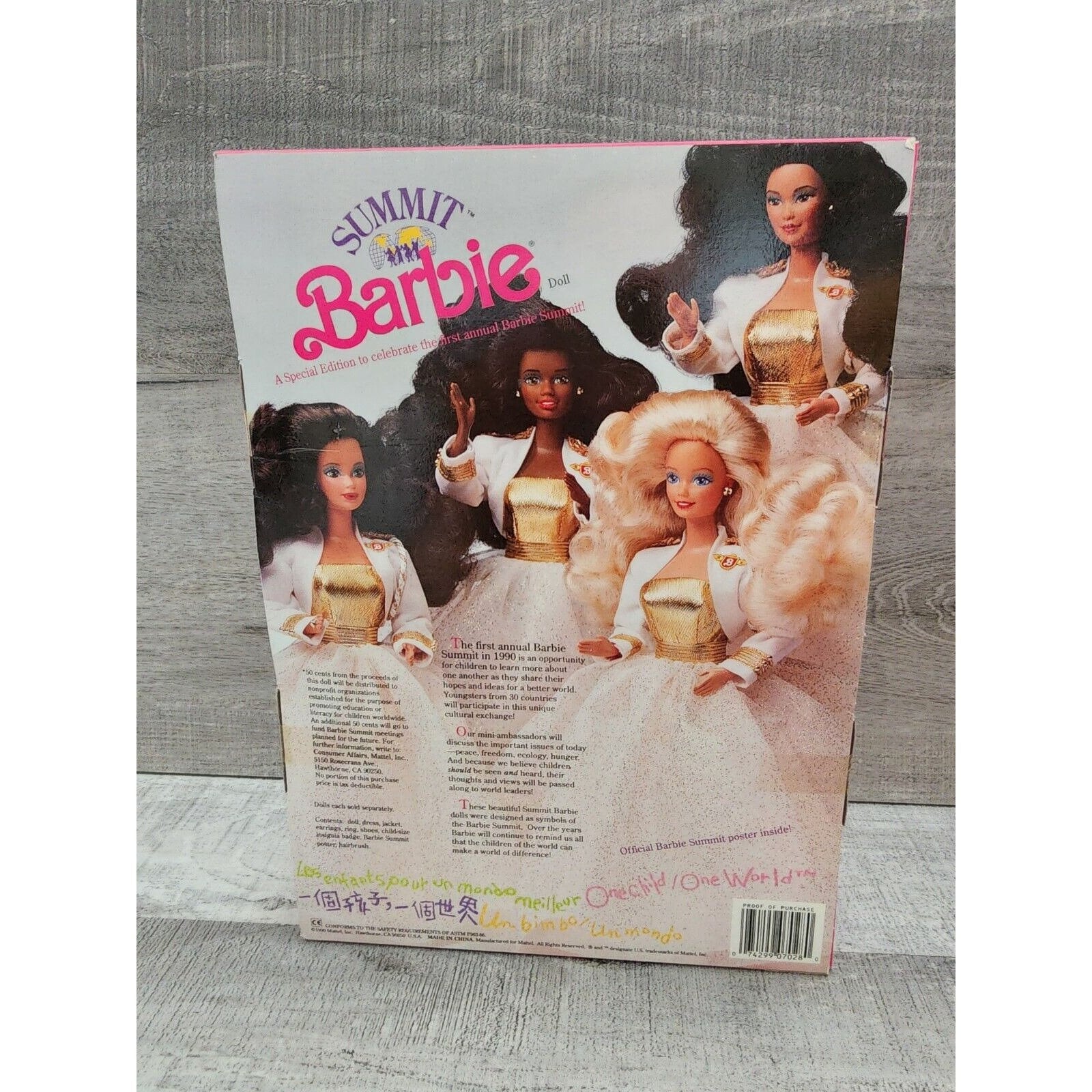 Barbie Summit Collection African American Doll Mattel 1990 #7028 NEW ...