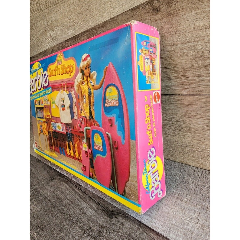 Vintage Barbie California Surf 'n Shop 1987 Mattel # 4461 Original Box ...