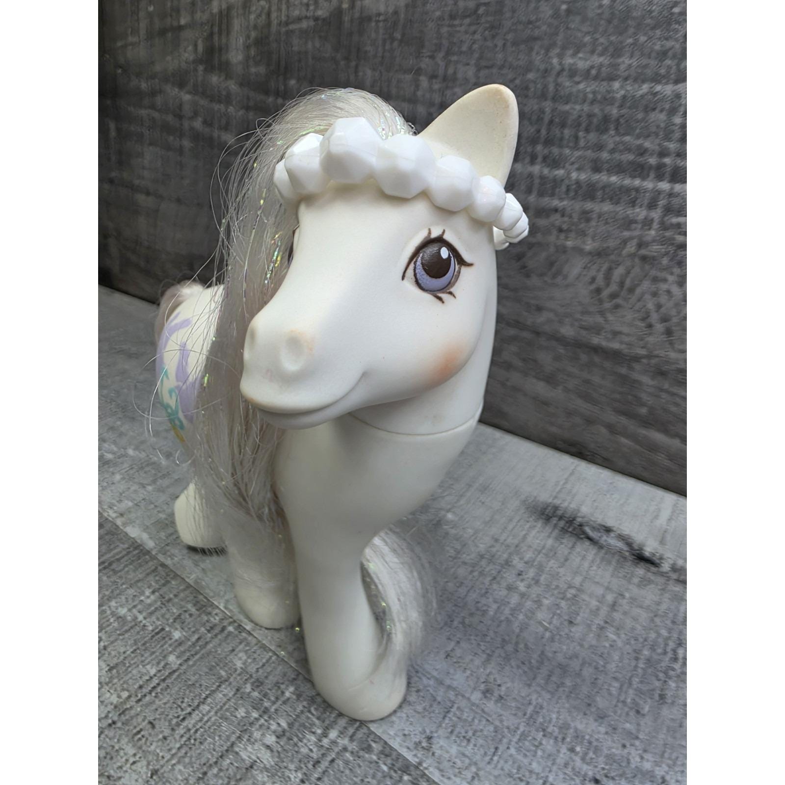 VTG My Little Pony G1 Pony Bride Earth Pony 1989 Hasbro MLP W Pearl ...