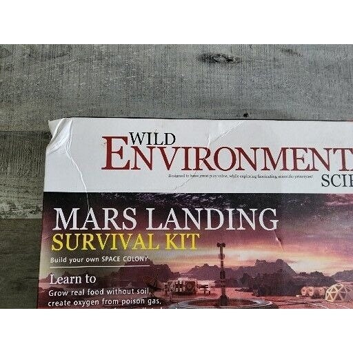 Mars Landing Survival Kit - Home STEM Kit - Ages 8+ - Grow Food & Build ...