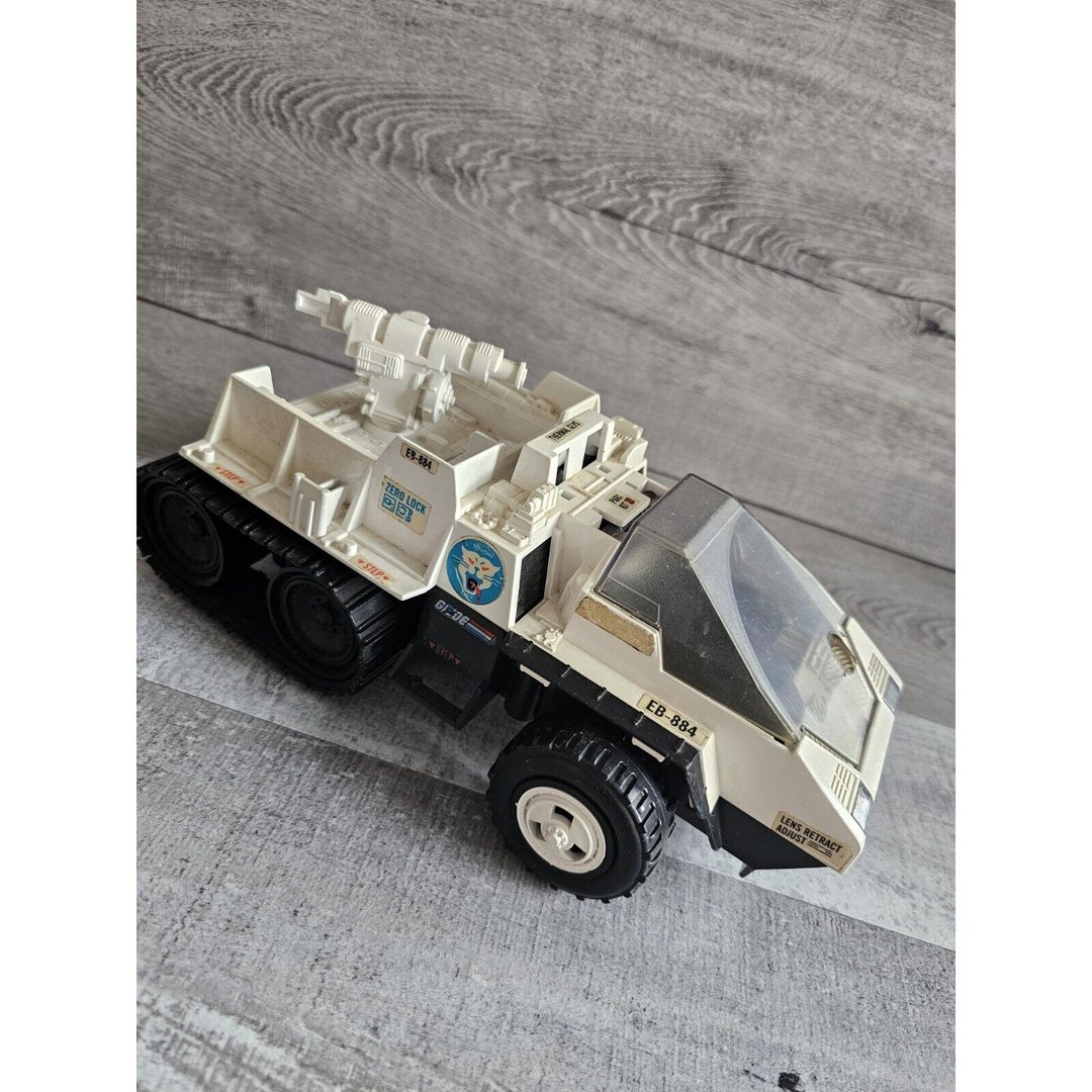 Vintage GI JOE ARAH Snow Cat Vehicle Incomplete Hasbro 1985 - No Figure ...