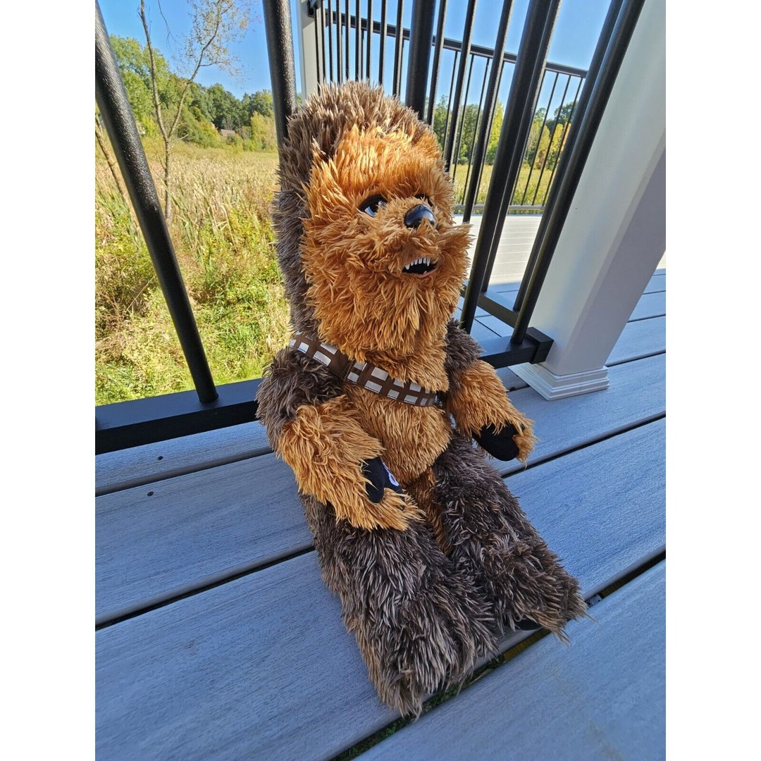Build A Bear BAB Chewbacca Star Wars 21" Soft Plush Stuffed Animal ...