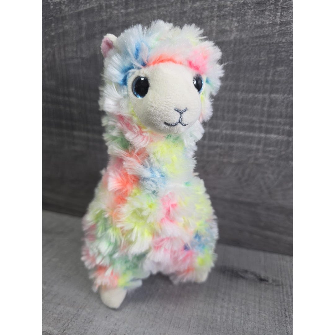 TY Beanie Boos LOLA the Rainbow Llama 8" Fantasy Plush Stuffed Animal ...
