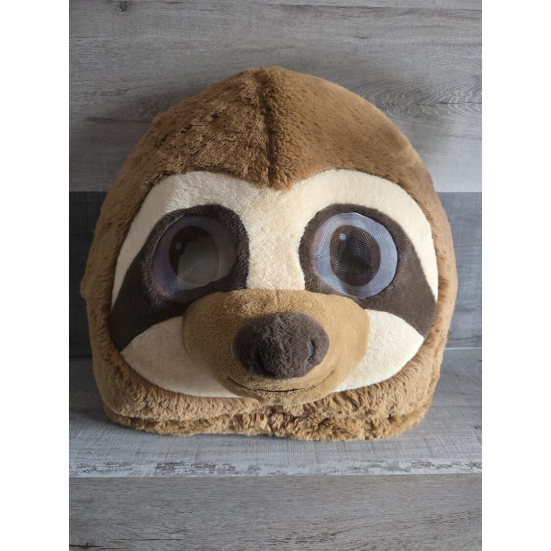 Sloth Halloween Mask Dandee Dan Dee Collectors Choice Big Greeter Head ...