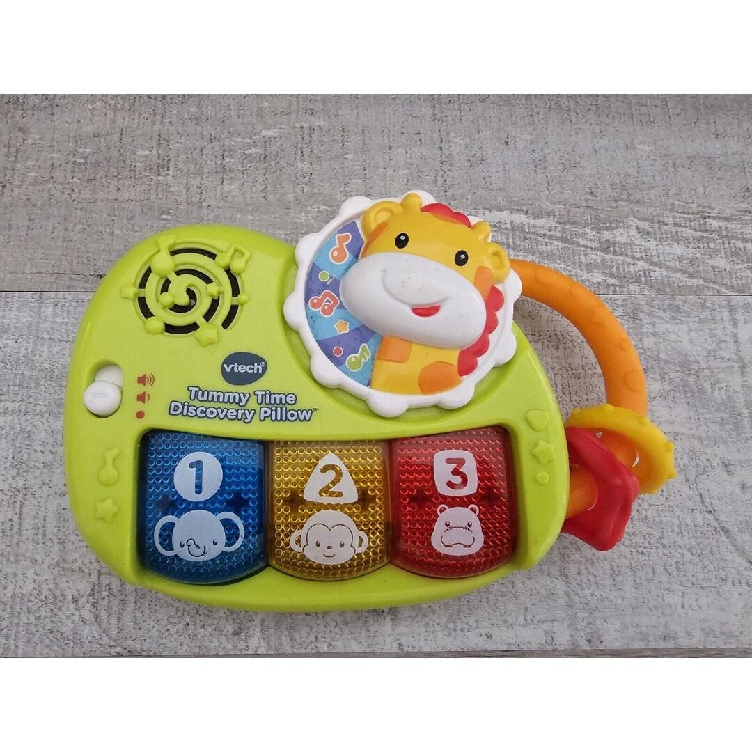 Vtech Tummy Time Discovery Baby Toy Tested 6.5 Works Music Lights - Etsy
