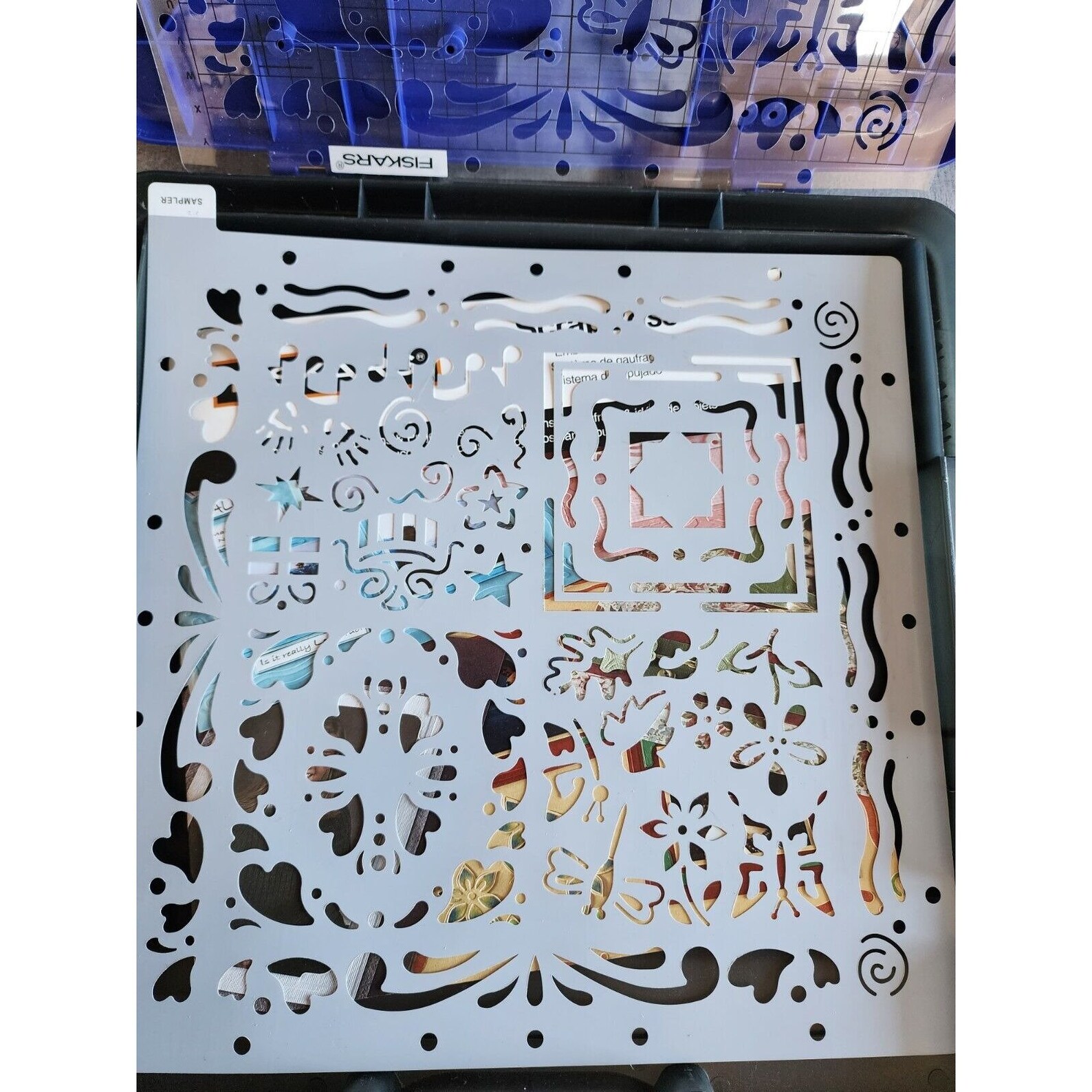Fiskars Scrapboss Embossing Sytem 12x12 Borders, Frames, Corners + Misc ...