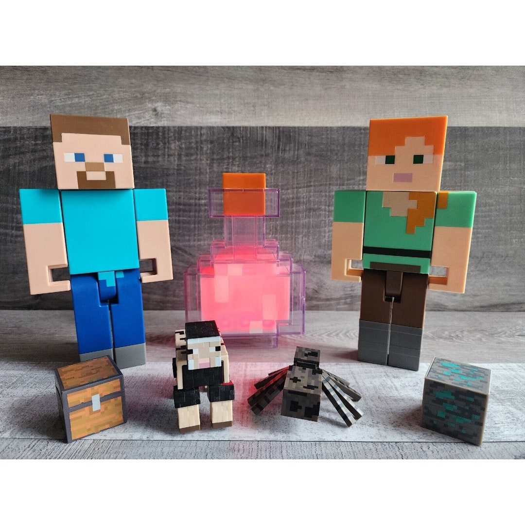 Minecraft Color Changing Potion Bottle Night Light Colors 7” WORKS ...