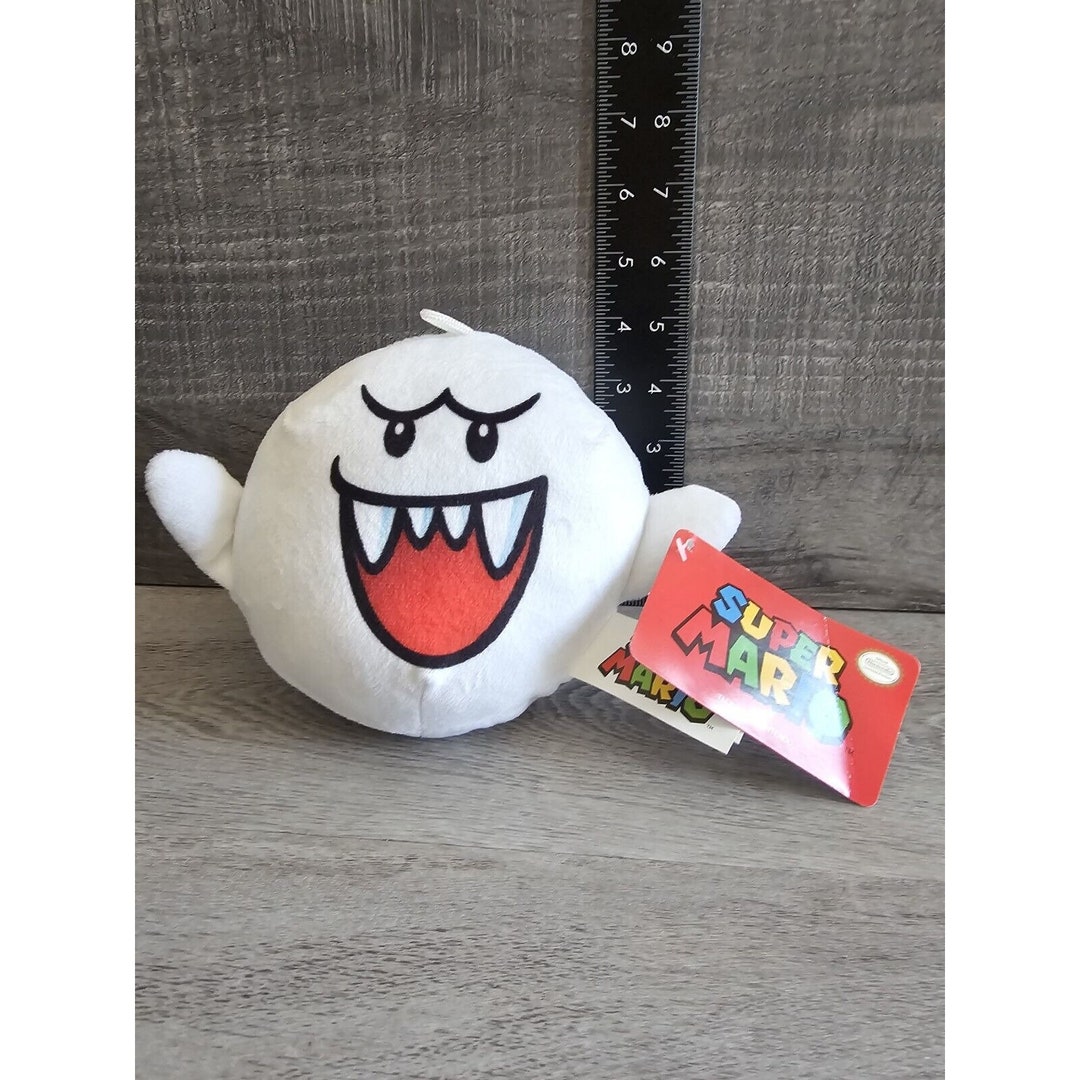 Nintendo Super Mario Ghost Plush Doll Toy 5" Tall Stuffed Doll New W ...