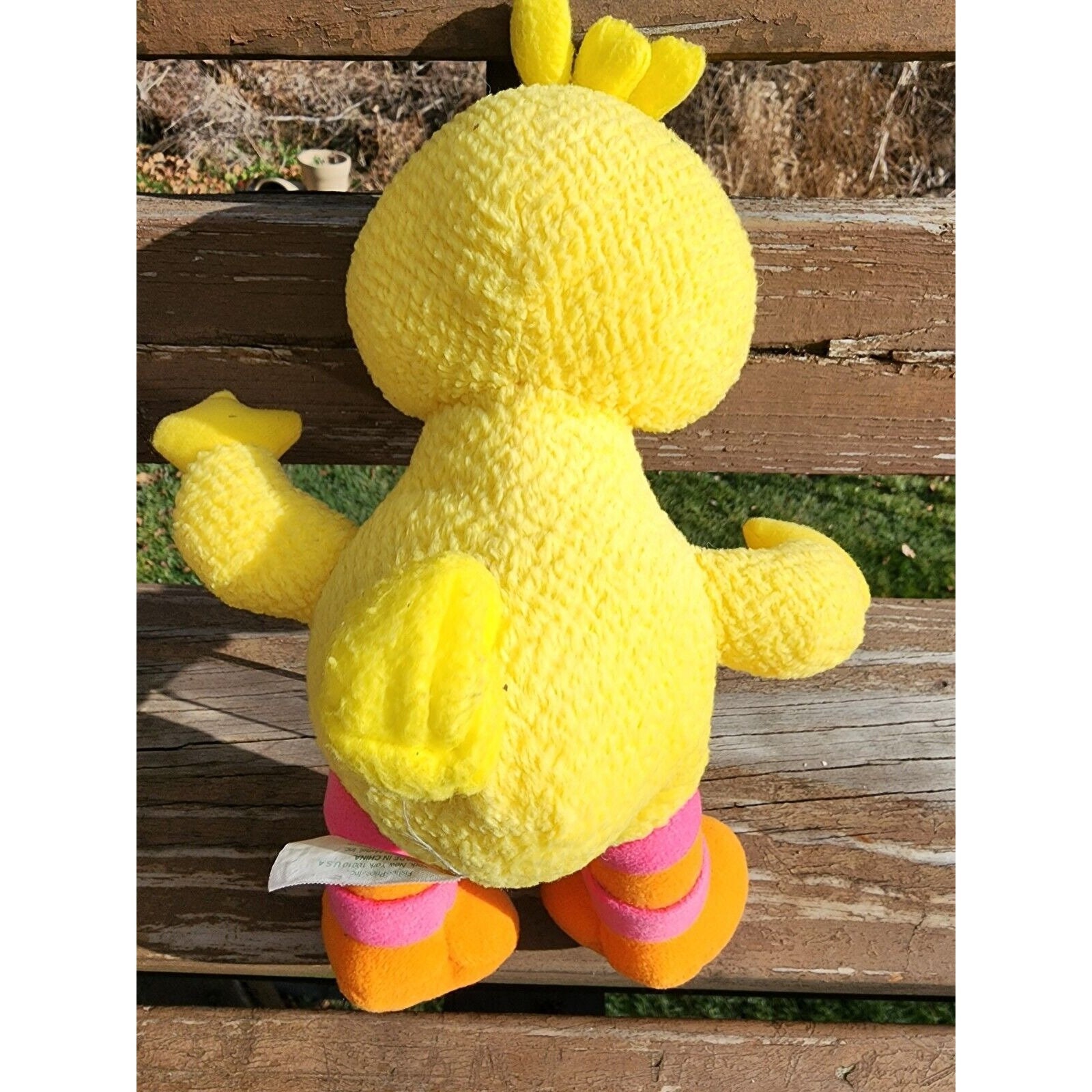 Sesame Street Big Bird My First Pal 11" Plush Toy 2000 Fisher Price ...