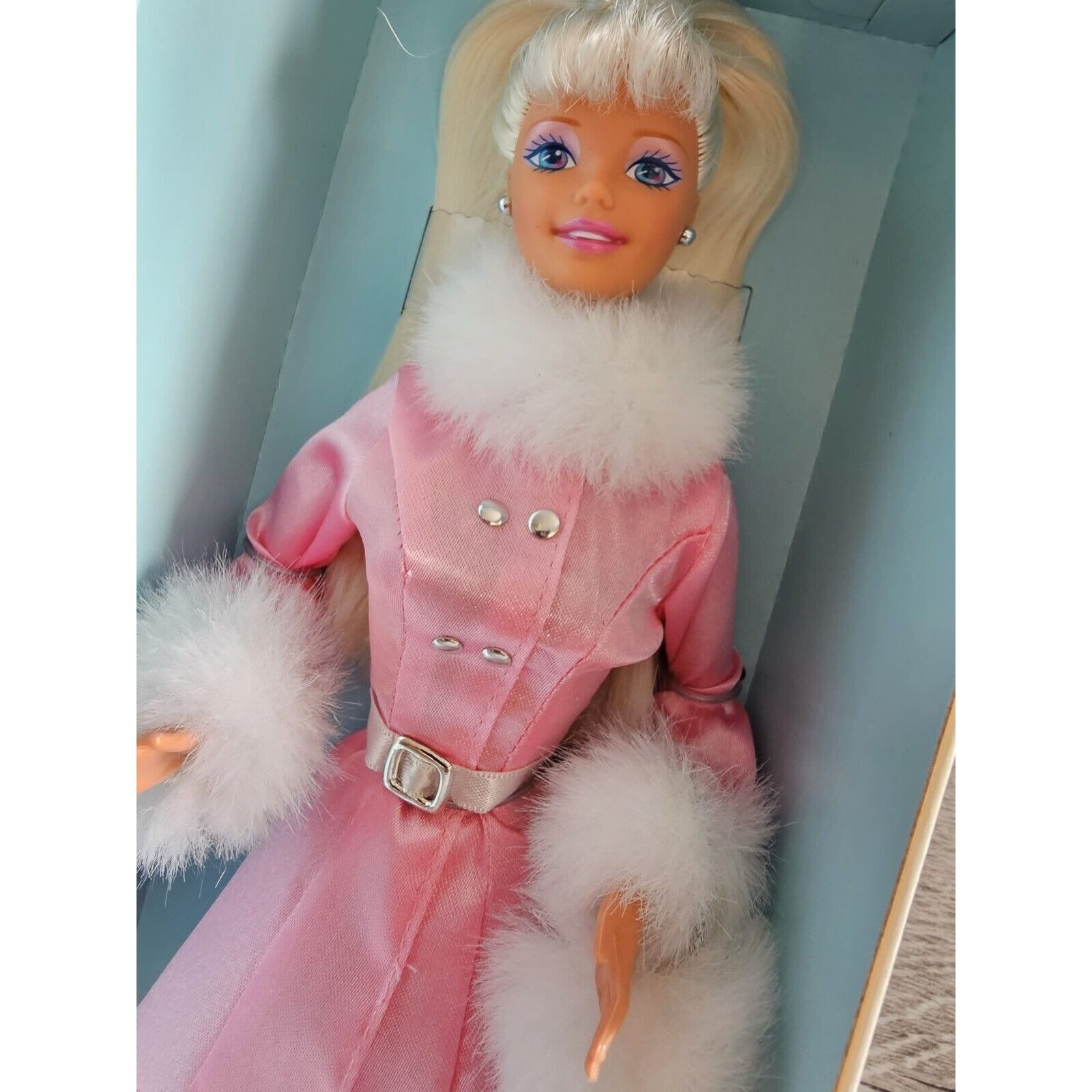 Vintage 1997 Winter Dazzle Barbie Doll General Mills W SHIPPER - Etsy