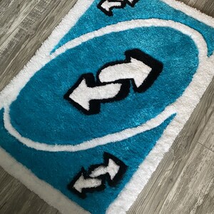 UNO Reverse Rug - Etsy.de