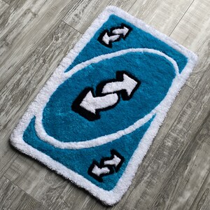 UNO Reverse Rug - Etsy.de