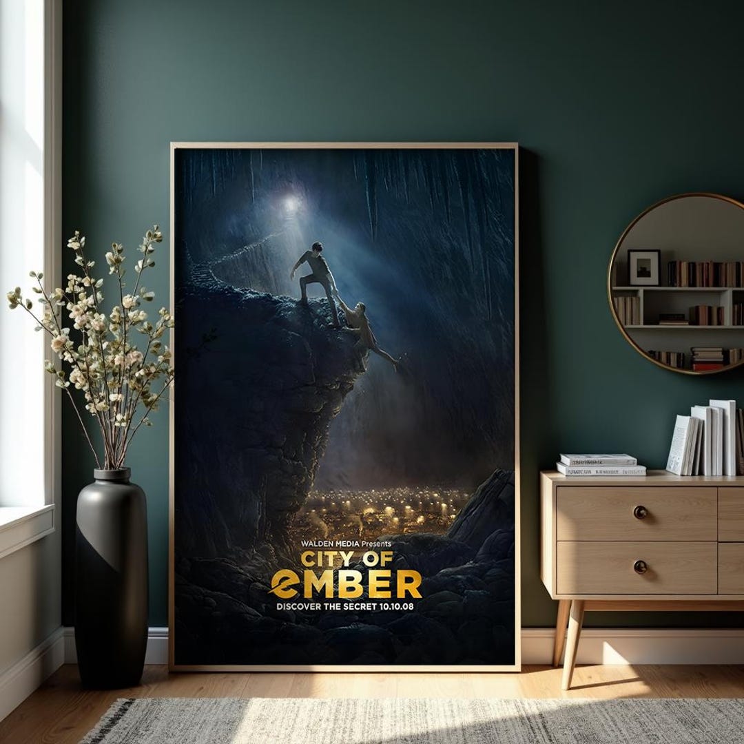 Ember City of Ember Movie Poster: Film Art Print, Collectible Canvas ...