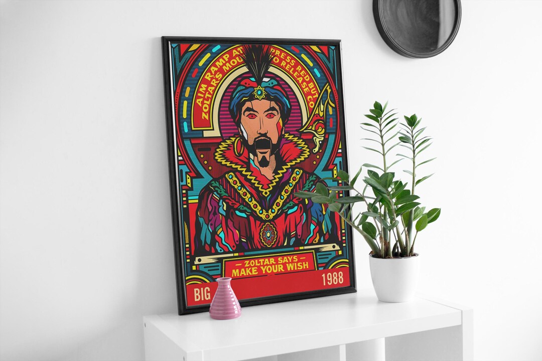Zoltar Speaks BIG Movie Poster - Retro Film Wall Art Print - Etsy