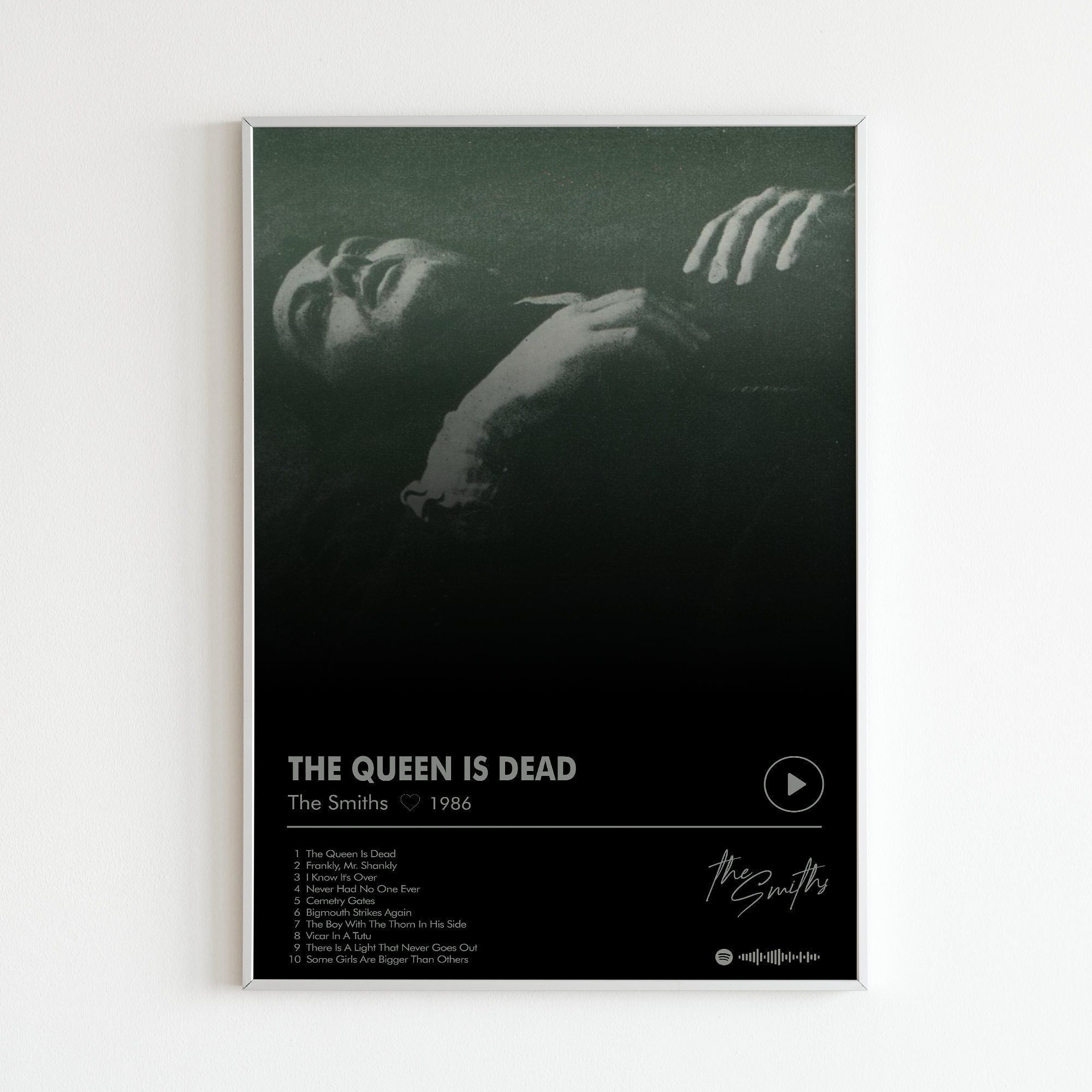 The Smiths "The Queen Is Dead" Album Poster | Color Optional | Album ...