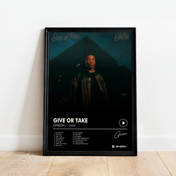 Giveon Album Cover Poster - Etsy Singapore