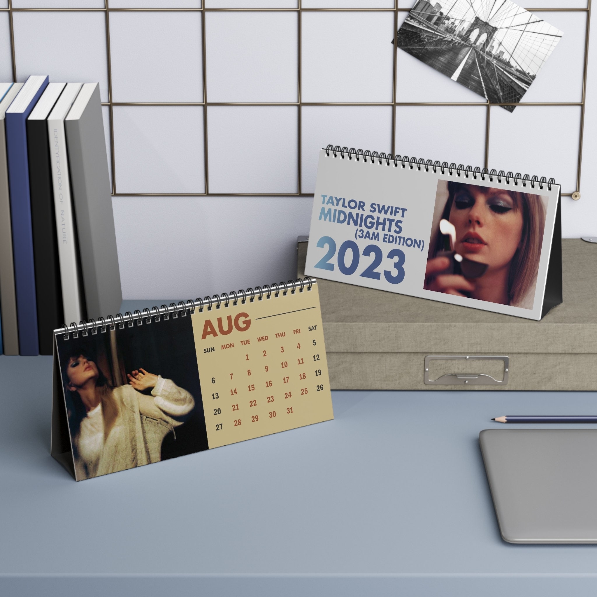 Taylor "Midnight" 2024 Desk Calendar | Album Art | Home Decor sold by ...