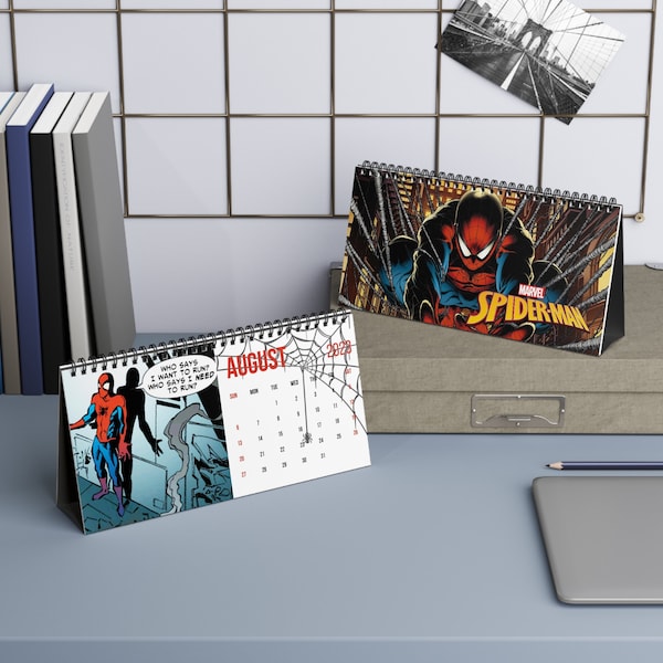 Spider Man Desk Art - Etsy