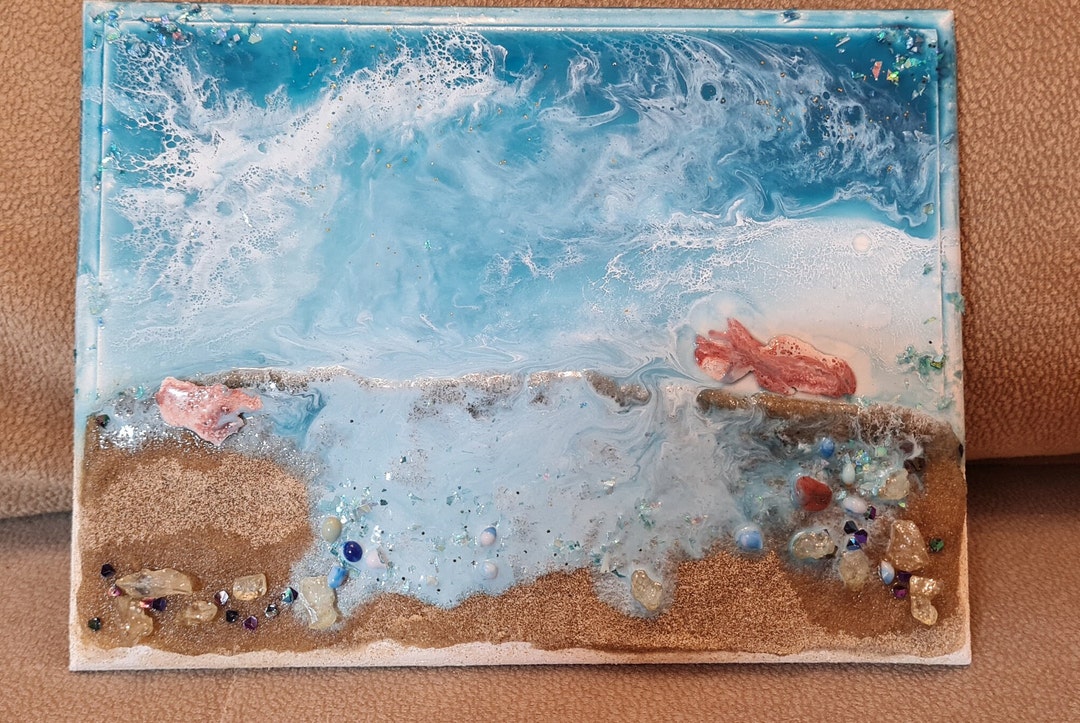 Sea - Epoxy Resin Painting - Etsy