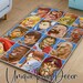 Retro Style Street Fighter Character Themed Arcade Rug, Video Game Mat ...