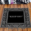 Keep off Rug, Black and White Keepoff Carpet, Sneaker Room Mat, Sneaker ...
