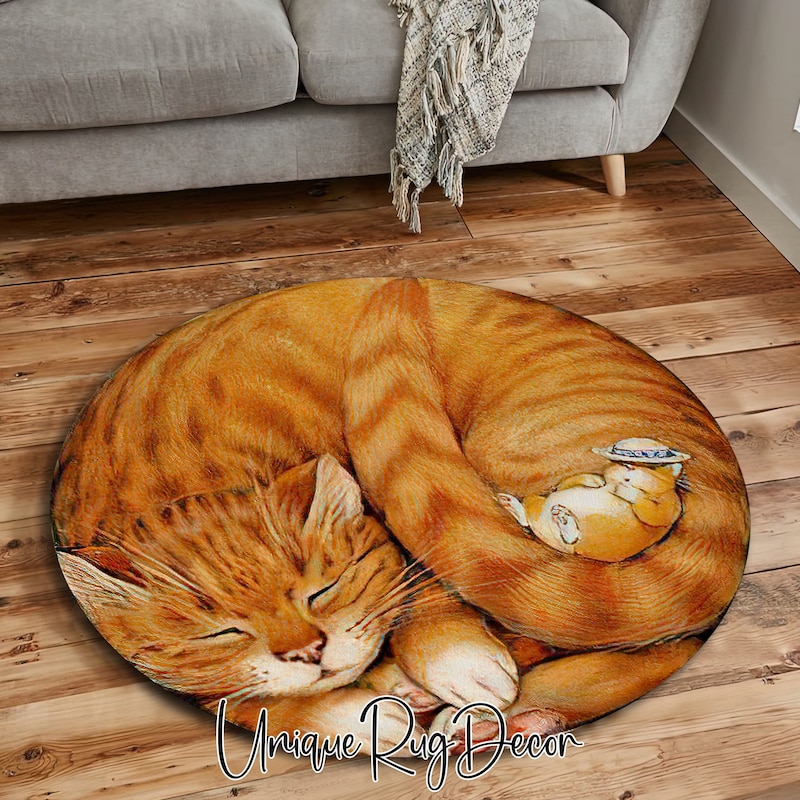 Cute Cat Rug Carpet - Etsy