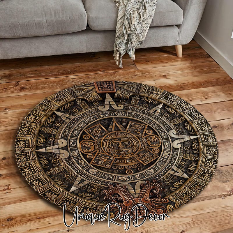 Aztec Rug - Etsy