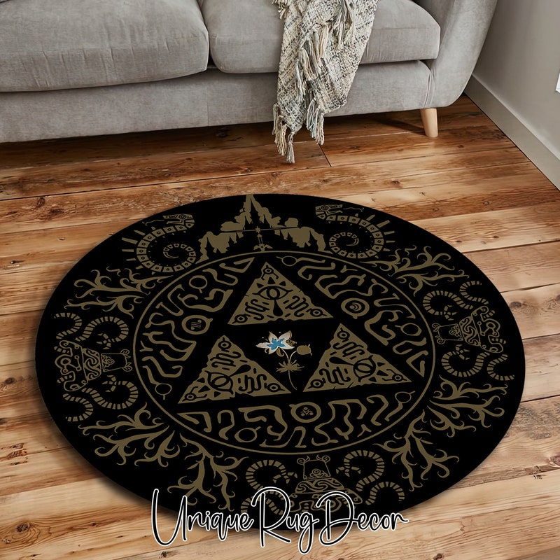 Game Disc Rug - Etsy