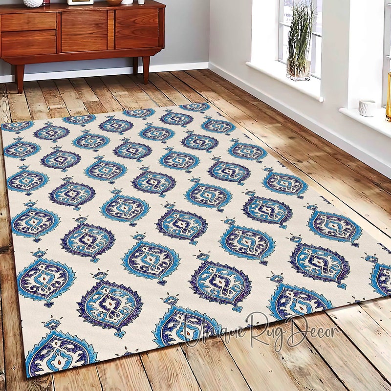 Mandala Floor Carpet - Etsy