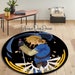 Nostalgic Game Controller Rug, Black and White Gamer Carpet, Game Room ...