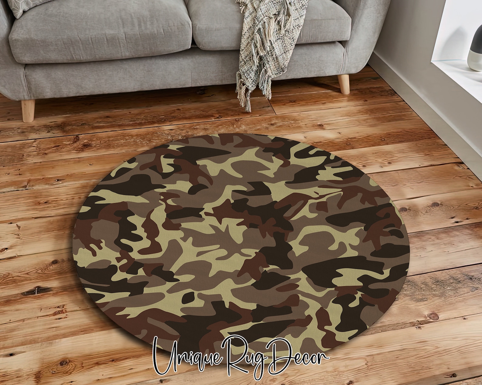 Desert Camouflage Themed Army Style Non-slip Area Rug Soldier - Etsy