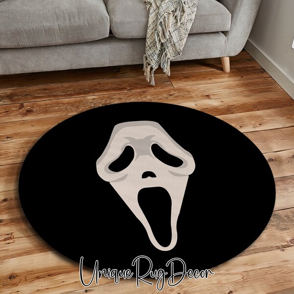 Ghost Face Rug - Etsy