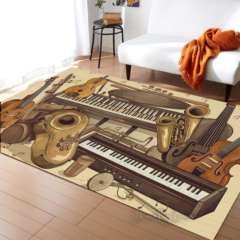 Music Rug - Etsy
