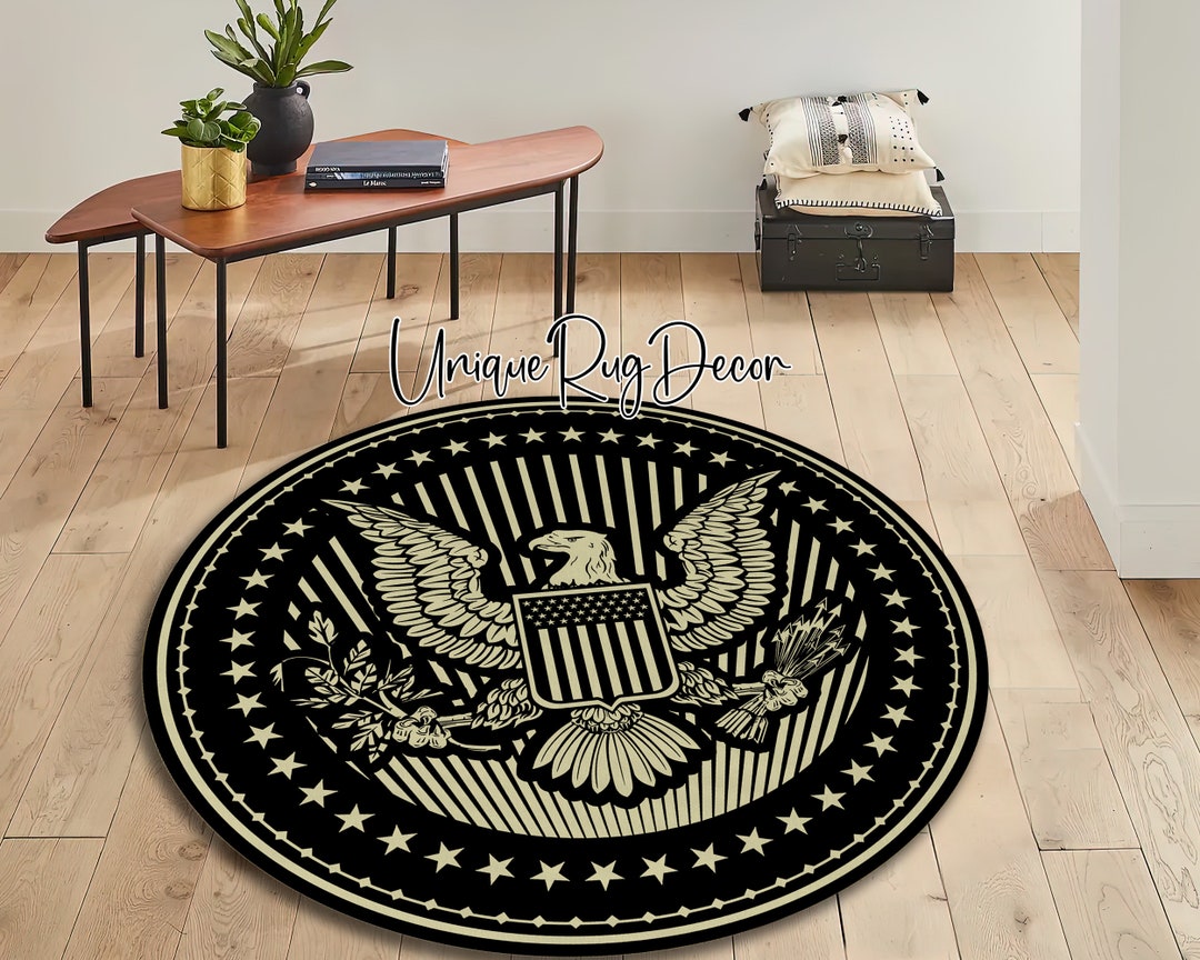 United States of America President Seal Themed Non-slip Floor Area Rug ...