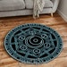 Witchy Magic Summoning Ritual Circle Symbols Printed Nonslip Gothic Mat ...