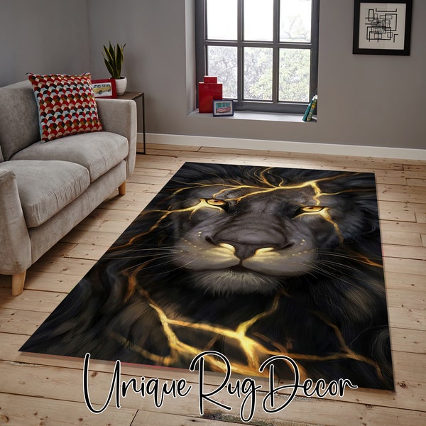 Lion Rug - Etsy