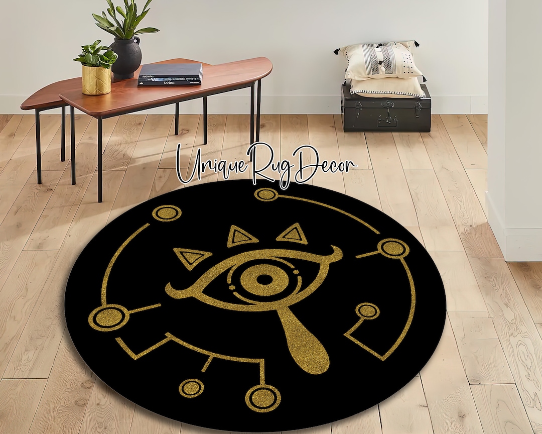 Gold Color Legend of Zelda Sheikah Decal Eye Symbol Printed Game Room ...