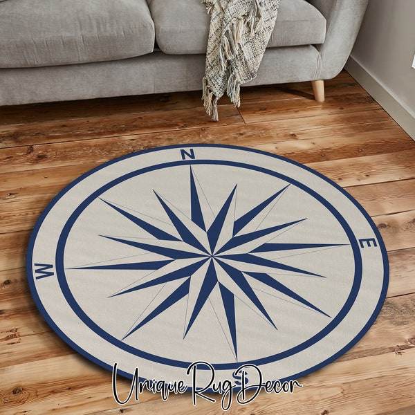 Compass Rose Print - Etsy