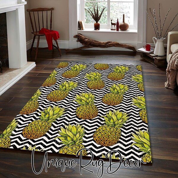 Pineapple Rug - Etsy