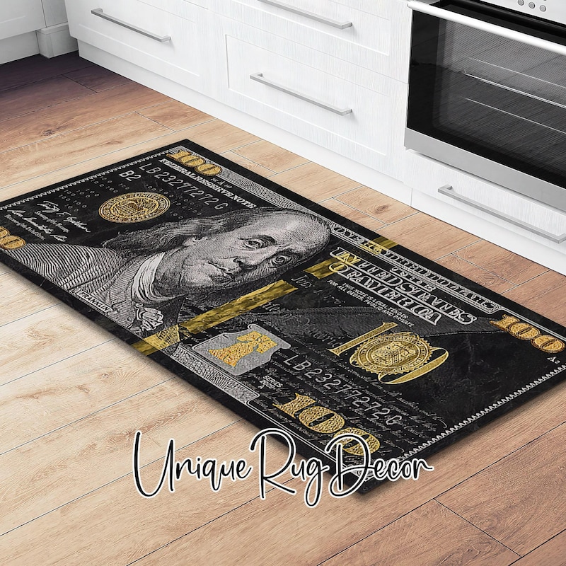 Dollars Bill Rug - Etsy