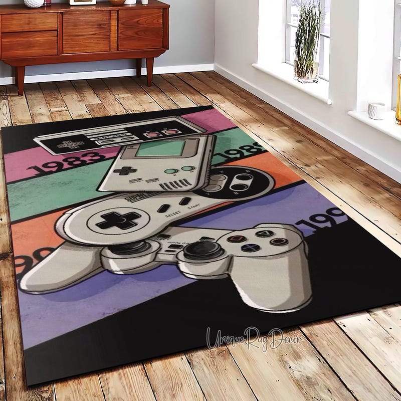 Gamer Rug - Etsy