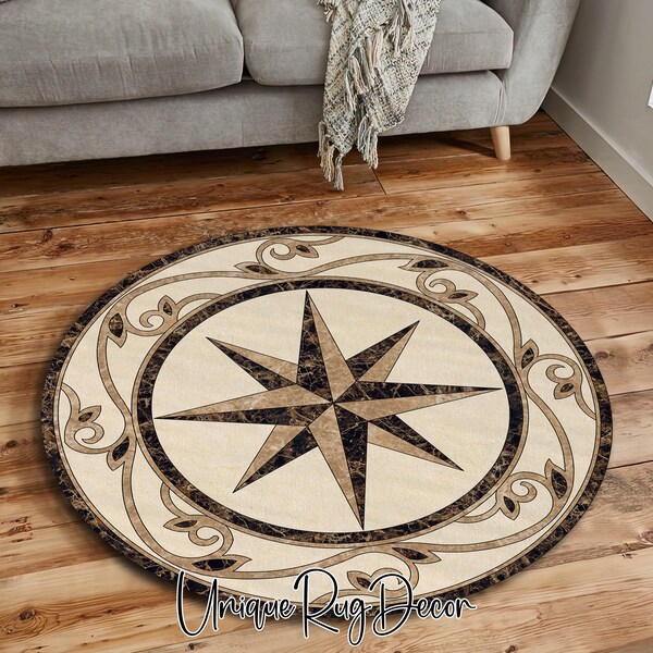 Compass Rose Mosaic - Etsy