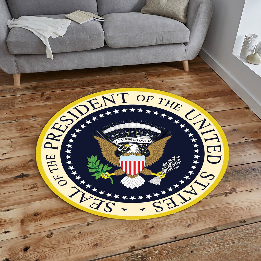 American Eagle Rug White House Carpet Seal of the American - Etsy