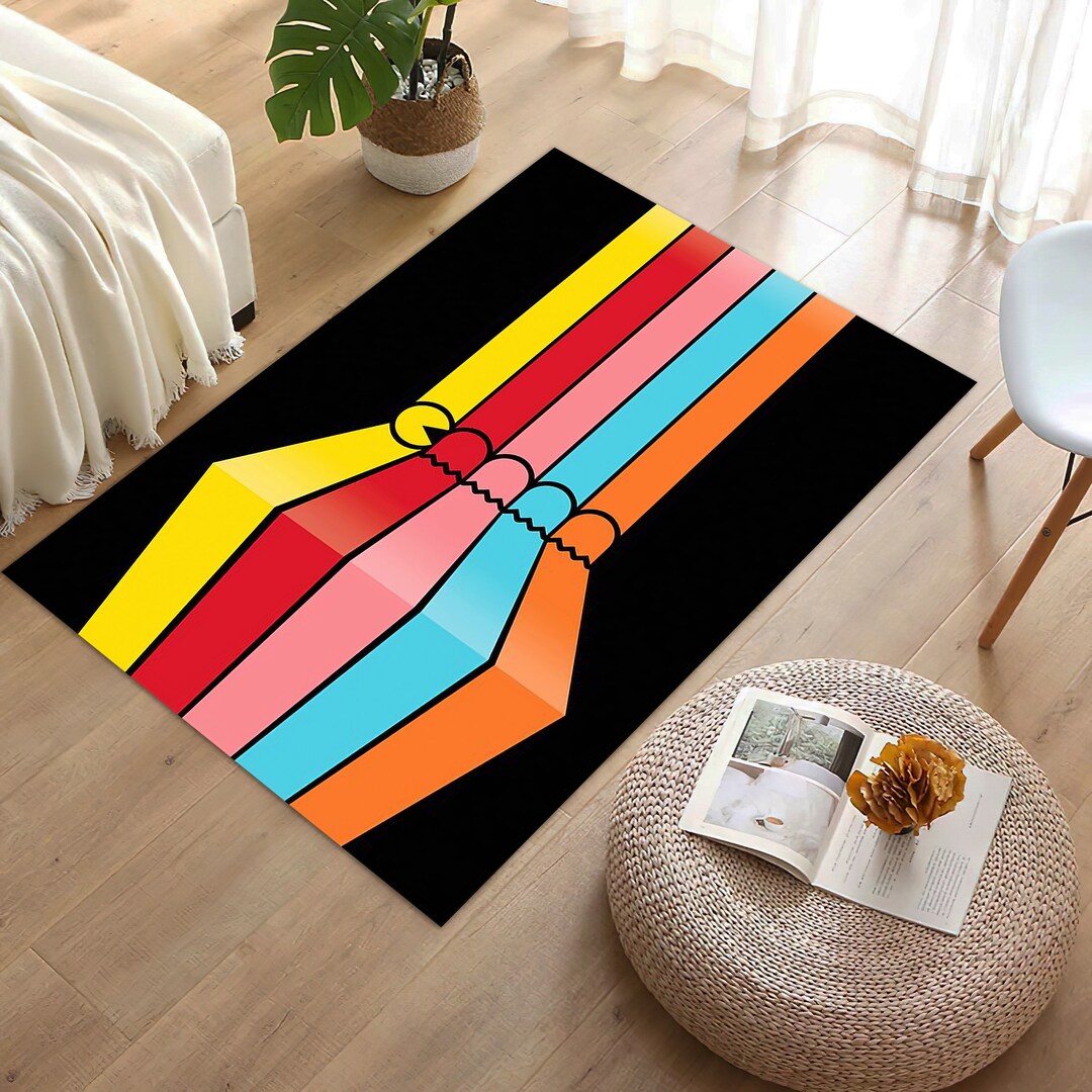Arcade Rug, Game Rug, Arcade Game Rug, Retro Game Rug, Game Room Rug ...