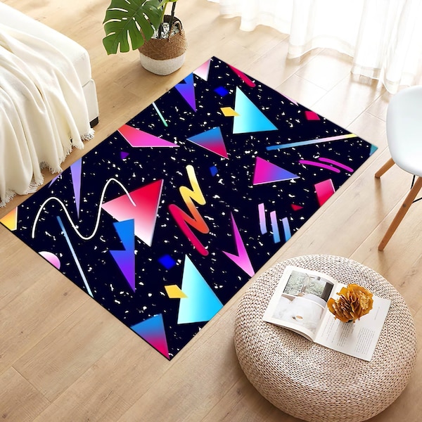 90s Game Room Rug - Etsy