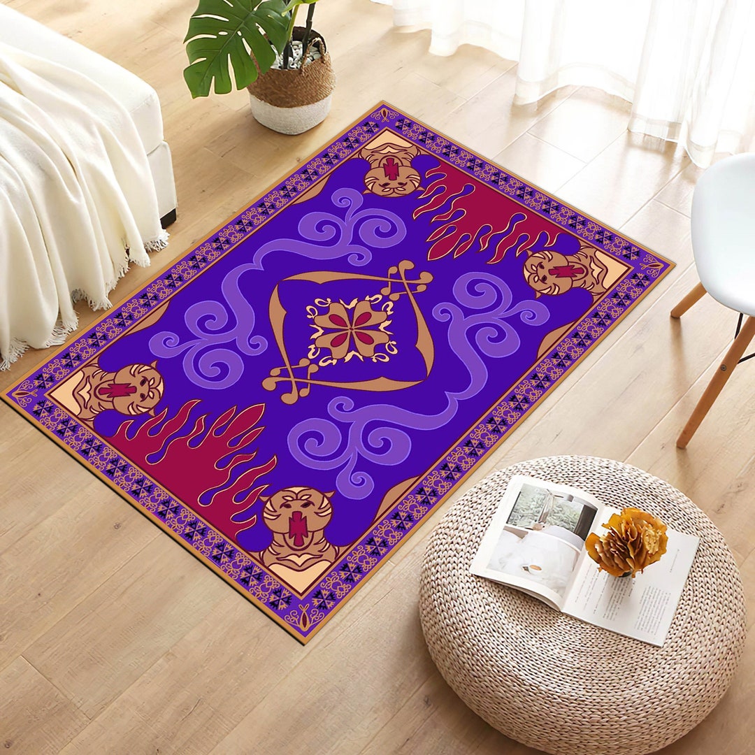 Aladdin Rug, Aladdin Magic Carpet, Fantastic Rug, Living Room Rug, Kids ...
