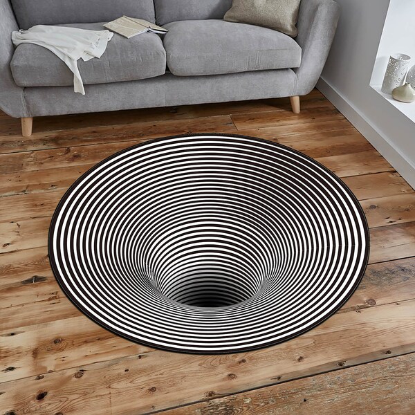 3d Optical Illusion Rug - Etsy